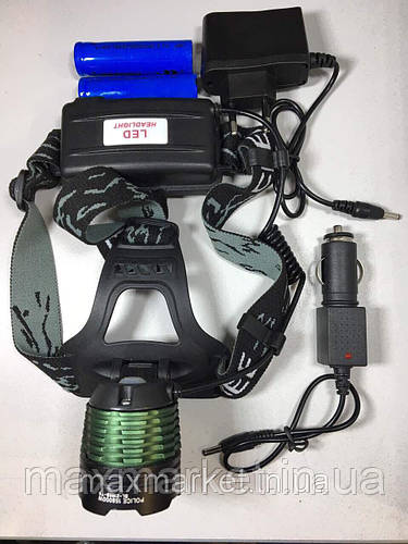 Купити Самий потужний акумуляторний ліхтарик на голову Police 2188/T6 ...