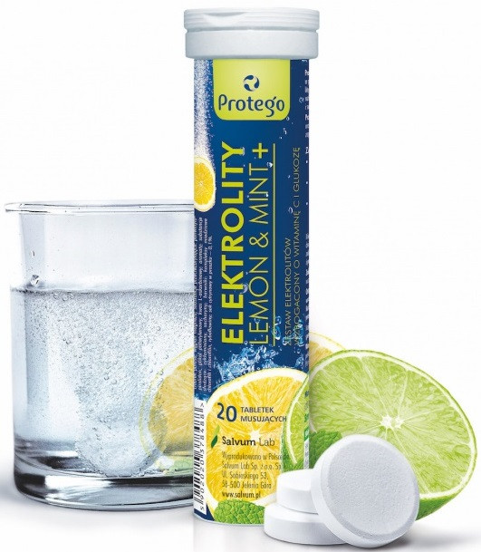 Електроліти Salvum Lab - Elektrolity (20 таблеток), ціна 89 грн — Prom ...