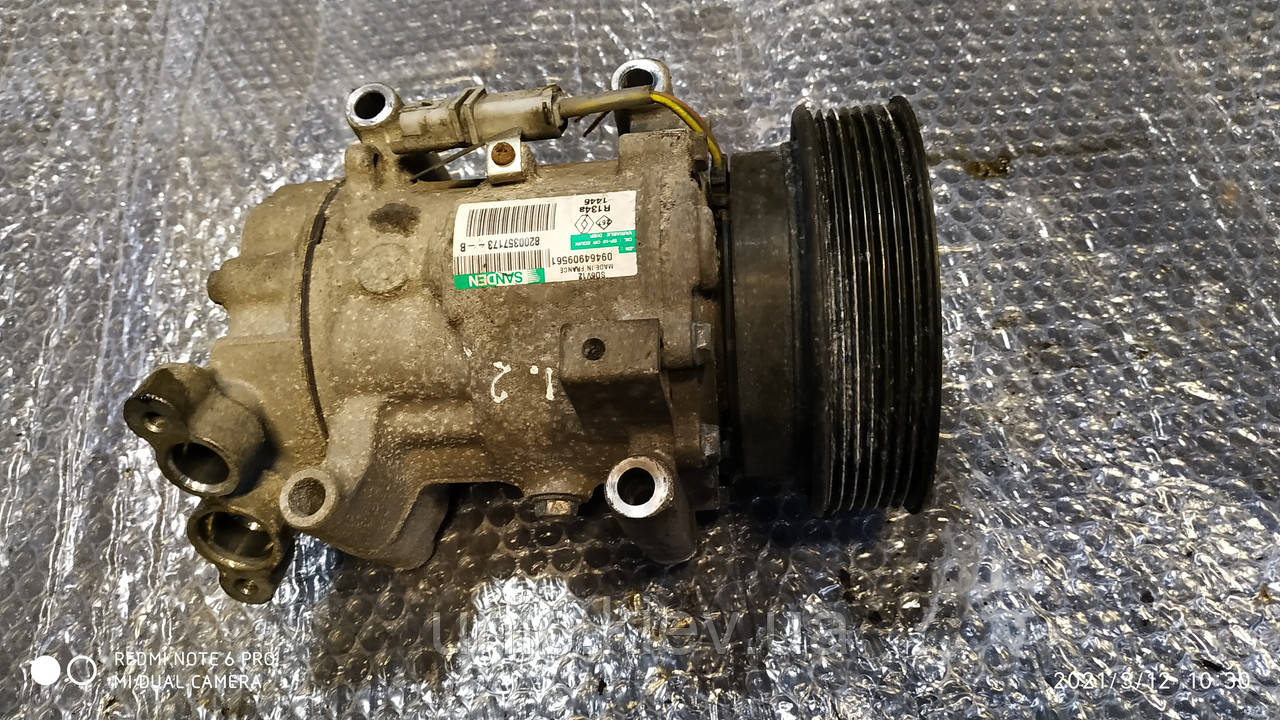 Купить Компрессор кондиционера Sanden Рено Клио 3 б/у, цена 3800 грн ...