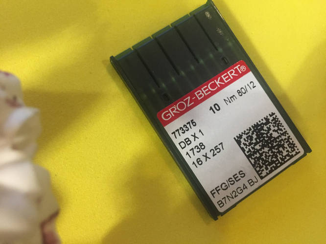 Голки швейні GROZ-BECKERT DBx1/1738/16x257 FFG/SES Nm 80/12 для трикотажу, ціна 7.20 грн - Prom ...