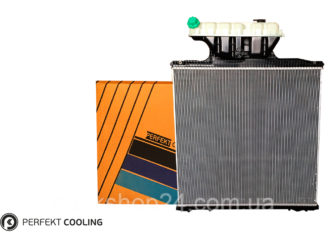 Радиатор двигателя без рамы MAN TGA 81061016520 81061016512 81061016477 ...