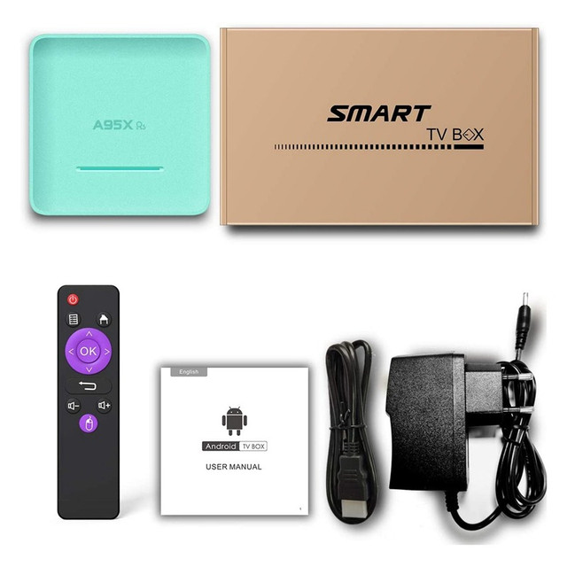 Купить Смарт ТВ приставка A95X R5 | 4/128 | Rockchip RK3318 | Android ...