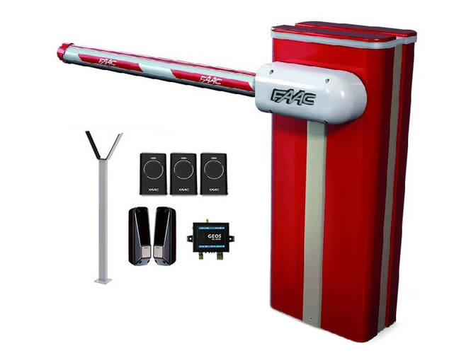 Автоматический шлагбаум FAAC B680H Rapid WINTER -40°C стрела 5,3 м ...