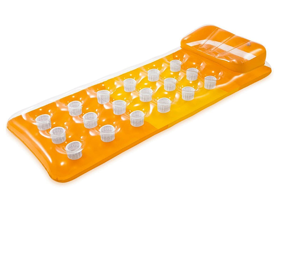 Пляжный надувной матрас с подголовником Intex 58890, 188 х 71 см ...