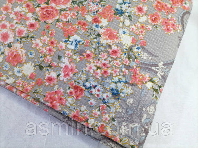 Купить Турецкое хлопковое вафельное покрывало на кровать 200х220 см ...