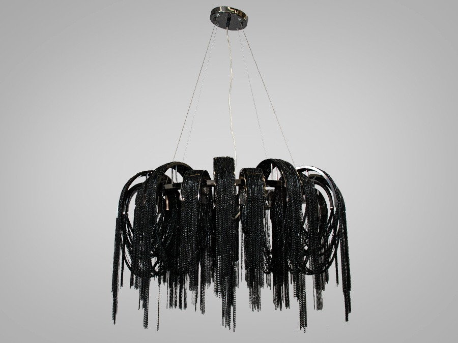 Купить Современная классическая люстра с цепочками L25D5/8BHR, цена ...