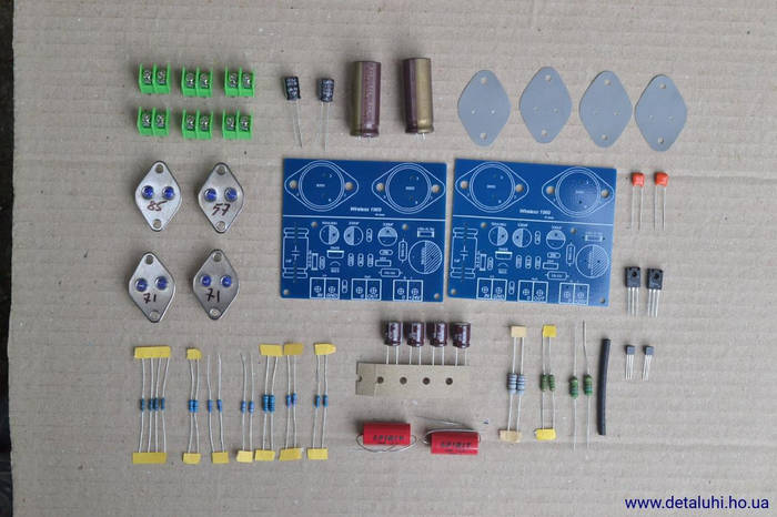 Усилитель А-класса JLH 1969 на ST2N3055 2 шт (кит набор), цена: 1365 ...