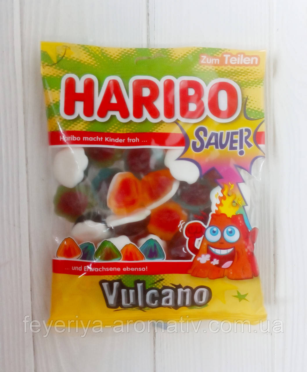 Желейні цукерки Haribo Vulcano 175гр. (Німеччина), ціна: 60 ₴, купити ...
