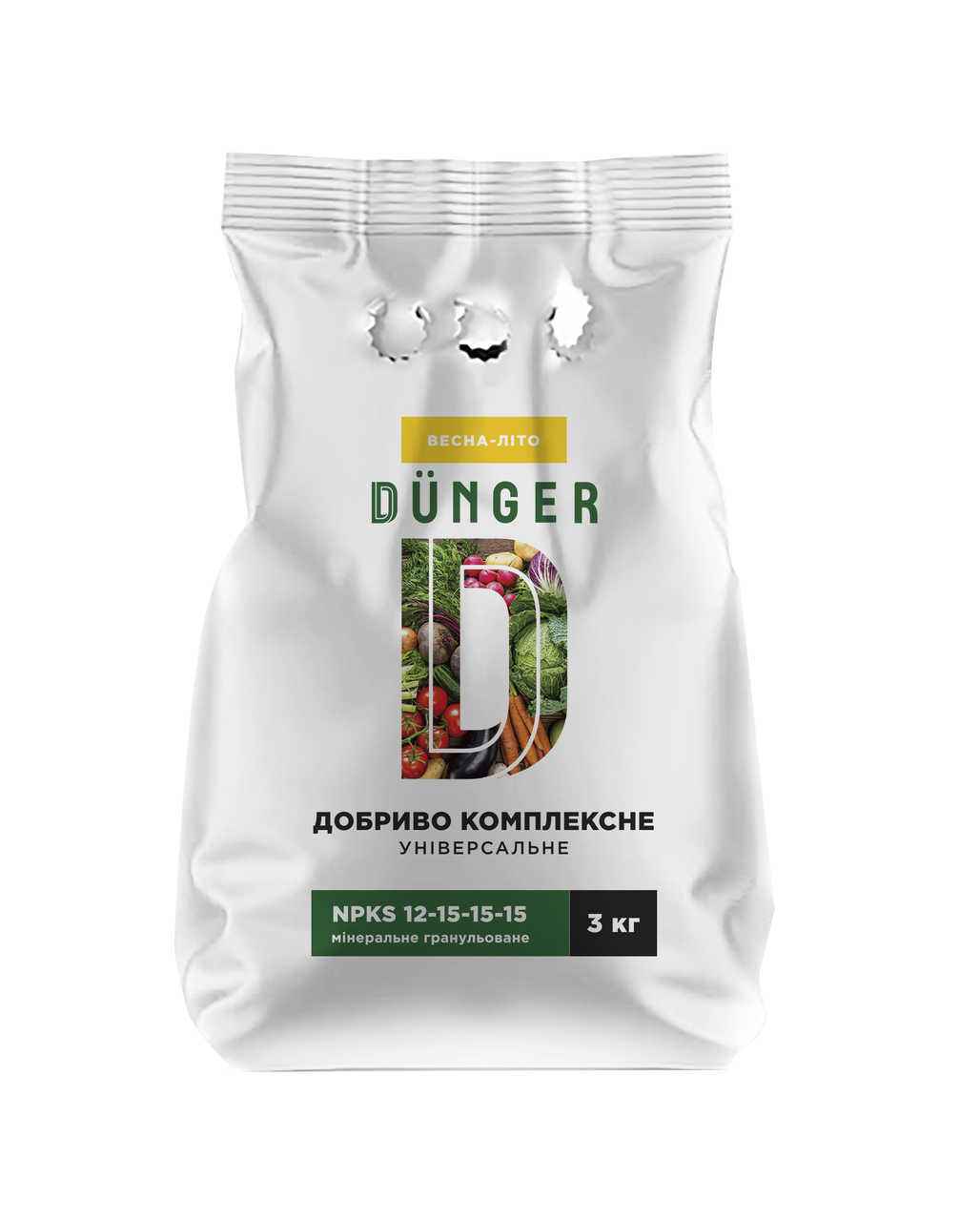 Dunger Комплексное универсальное удобрение 3кг NPKS 12:15:15:15 (ID ...