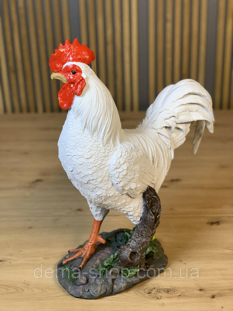 Садовая Фигура Курица Белая. Декоративна Фигура. — Купить Недорого на ...