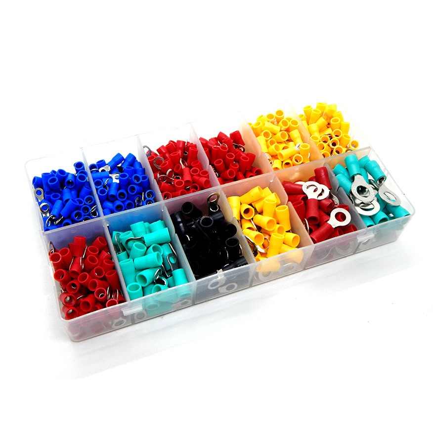 Набор кольцевых наконечников 540 шт. изолированные клеммы: продажа ...