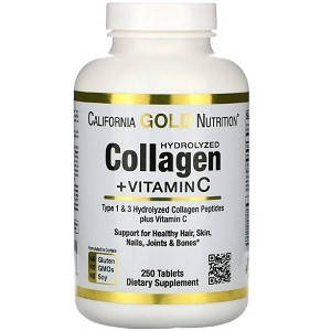 Коллаген California Gold Nutrition Hydrolyzed Collagen Peptides Type 1 ...