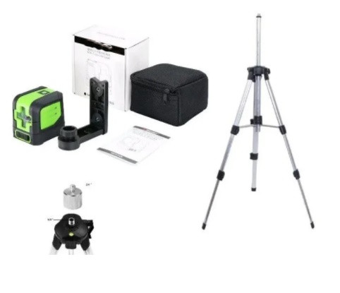 Нивелир Лазерный Huepar HP-9011G Лазерный Уровень + Усиленный Штатив 1 ...