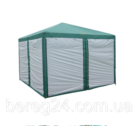 Шатер палатка с москитной сеткой, стенками GreenCamp 2902 3.0*3.0*2.5 ...