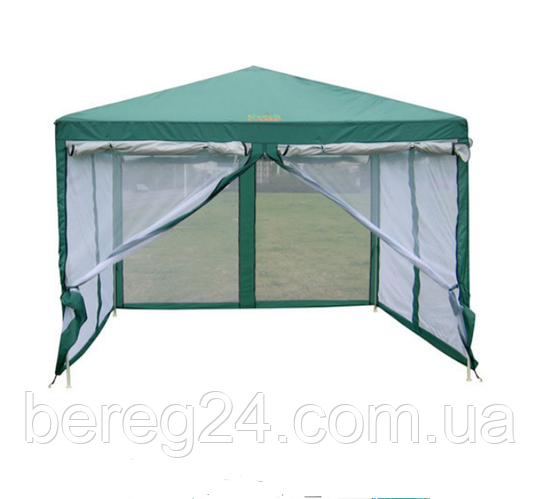 Шатер палатка с москитной сеткой, стенками GreenCamp 2902 3.0*3.0*2.5 ...