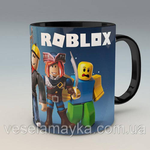 Купить Чашка Roblox 6 (Роблокс) Черный, цена 265 ₴ — Prom.ua (ID#1232657498)