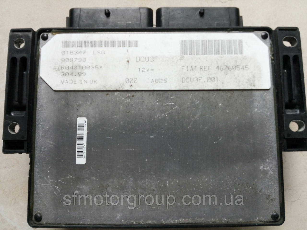 Блок управления двигателя Fiat Doblo Punto 1,9JTD 46760545 , R04010035A ...