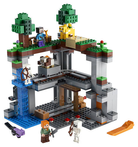 LEGO ЛЕГО Minecrаft Перша пригода 21169 (542 деталей) BricksLife (ID ...
