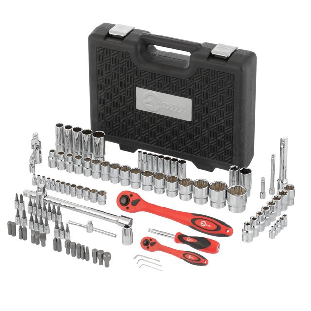 Купить Набор инструментов 1/2" & 1/4", 108ед., Cr-V INTERTOOL ET-6109 в интернет—магазине ...