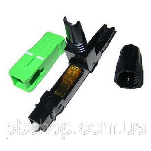 Коннектор Быстрый SC APC для Оптического Кабеля — Купить Недорого на ...