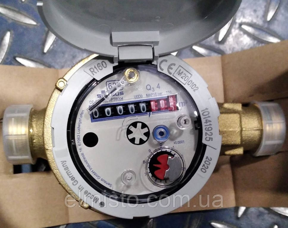 Счетчик холодной воды SENSUS 620 Q3 4,0 DN 20 3/4" по лучшим ...