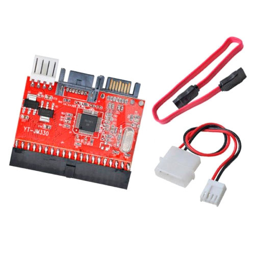 Переходник SATA - IDE, IDE - SATA Двусторонний Адаптер Без Бренда ...