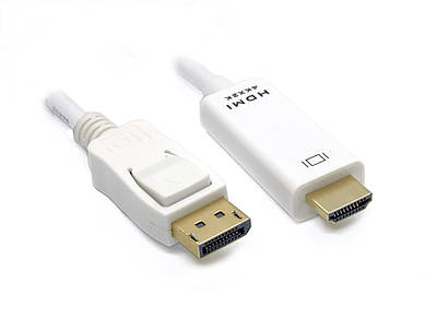 Кабель мультимедийный DisplayPort M to HDMI M 1.8m V1.4/V2.1 4K120/8K60 ...