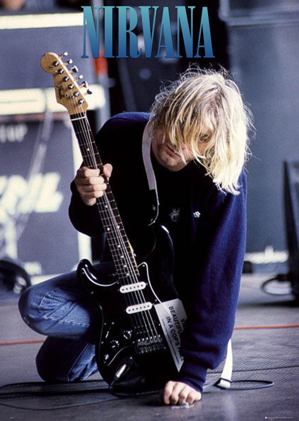 Купить Плакат NIRVANA 6 Kurt Cobain, цена 40 грн — Prom.ua (ID#1381444460)