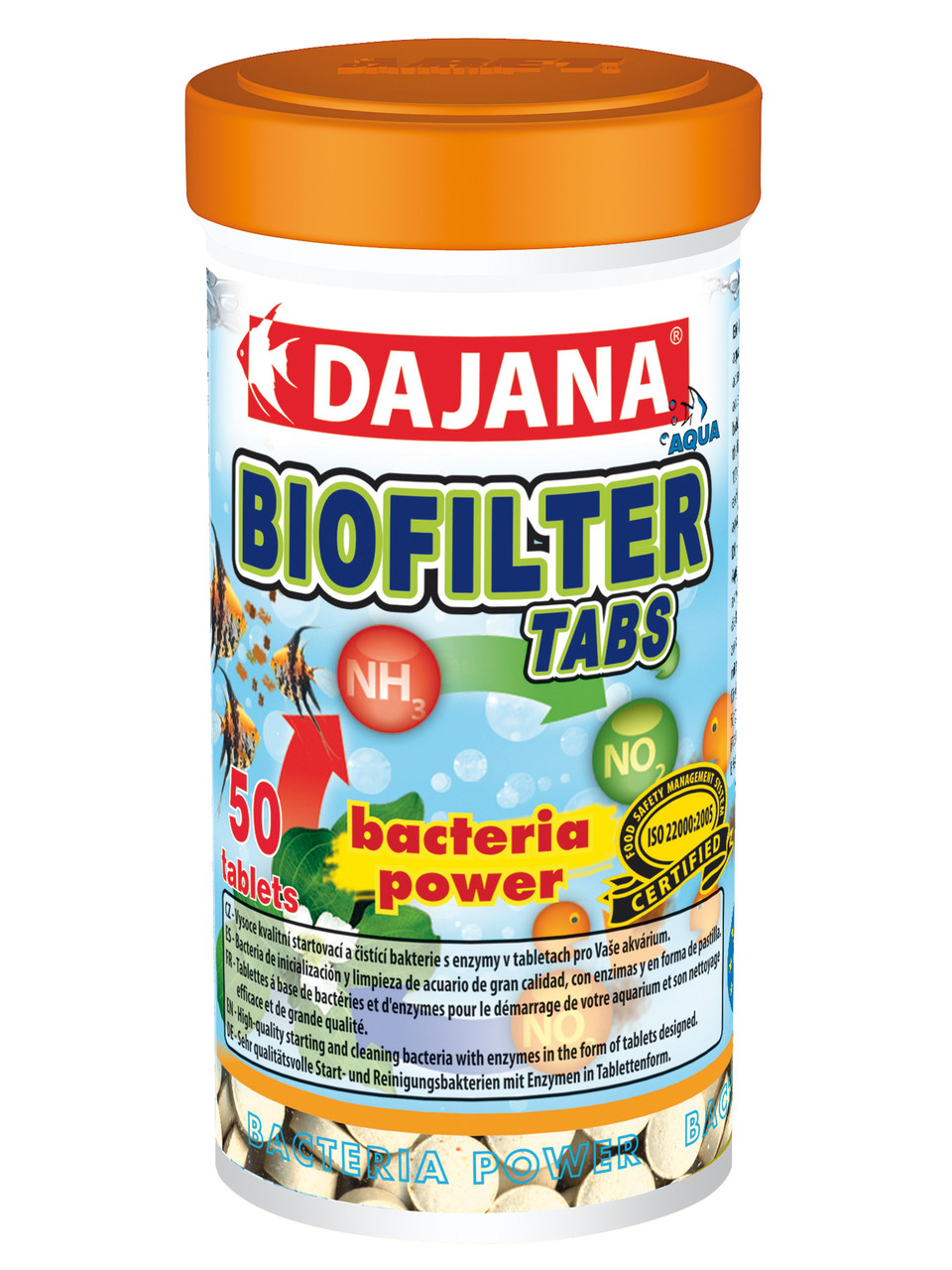 Таблетки для Запуска Аквариума (биостартер) Dajana Biofilter Tabs 50 ...