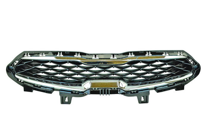 Купити Решітка радіатора Kia Cerato 4 (2018-нв) глянсовий, ціна 4608 ...