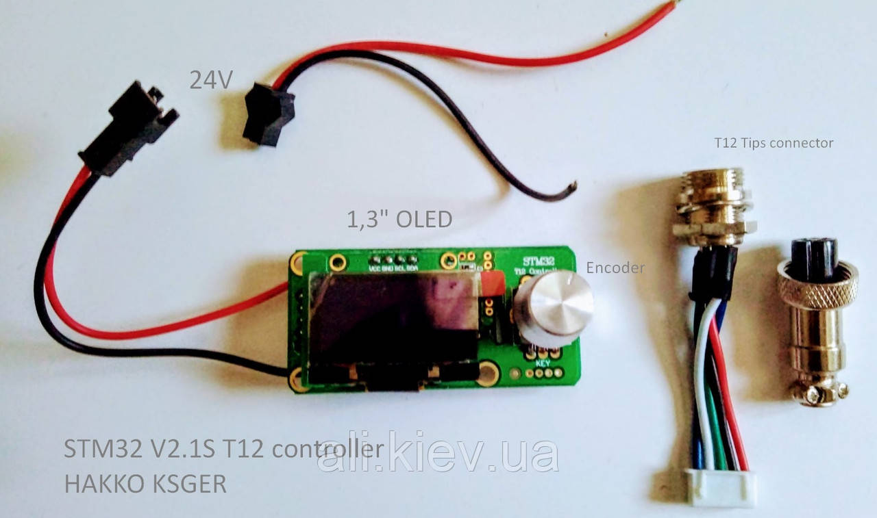 Контроллер паяльной станции STM32 V2.1S OLED 1.3 для жал T12 Ksger Hakko (ID#1381951475), цена ...