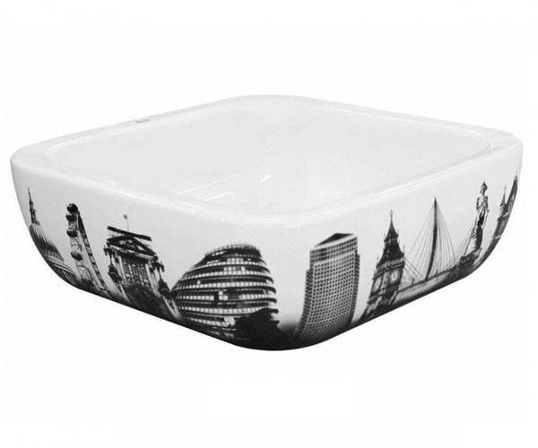 Купити Раковина-чаша для ванної накладна Roca Urban 40х40 см із ...