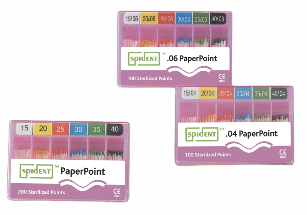 Штифты бумажные Spident (Спидент) 20 (ID#1651294147), цена: 100 ...