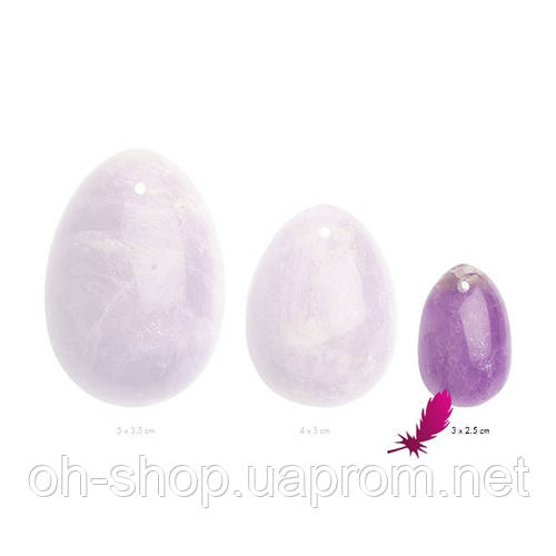 Вагинальное яйцо из натурального камня Yoni Egg Аметист, цена 1139 грн ...