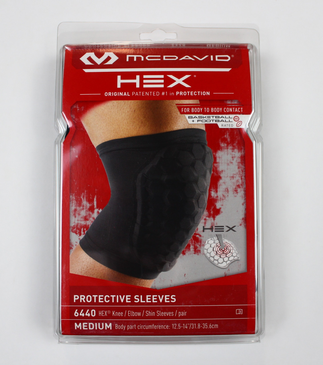 Купить McDavid Hexpad Knee Or Elbow - Компрессионный наколенник с ...