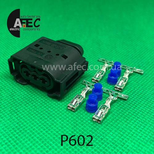 Разьем 3-х контактный датчика давления масла ДВС на БМВ (ID#1383955307 ...