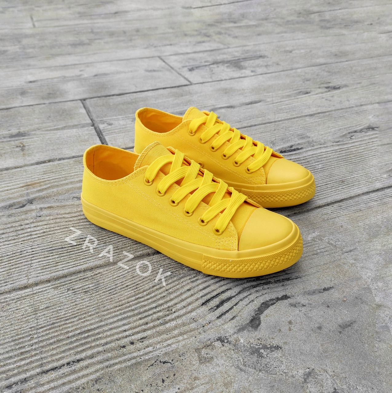 Кеды конверсы желтые низкие женские летние тканевые тряпочные converse ...