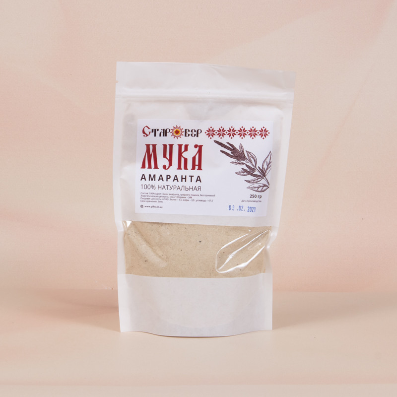 Мука амаранта Старовер 250г (ID#1384686114), цена: 60 ₴, купить на Prom.ua