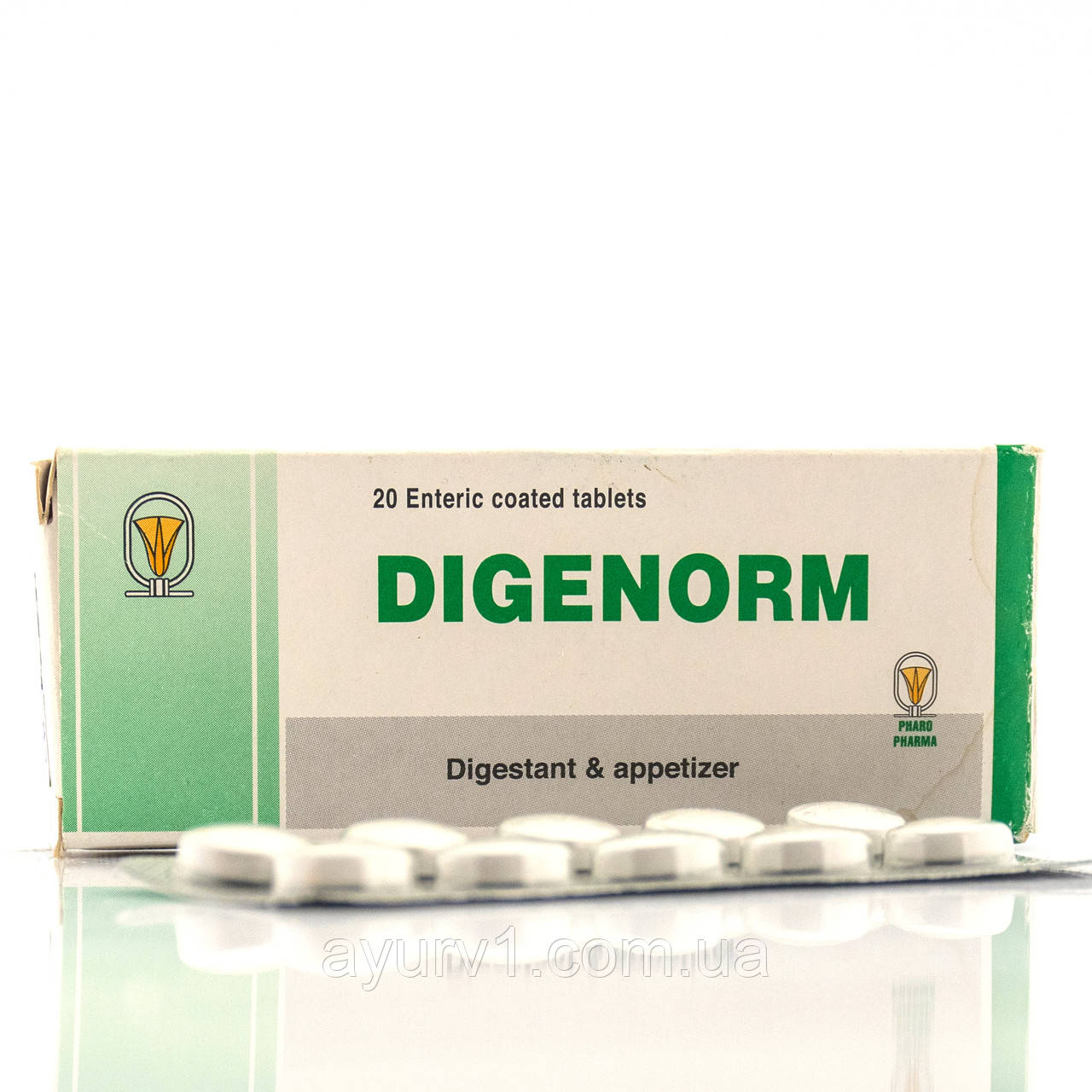 Купить Дигенорм - пищеварение Digenorm Pharaonia 20 таб, Египет, цена ...