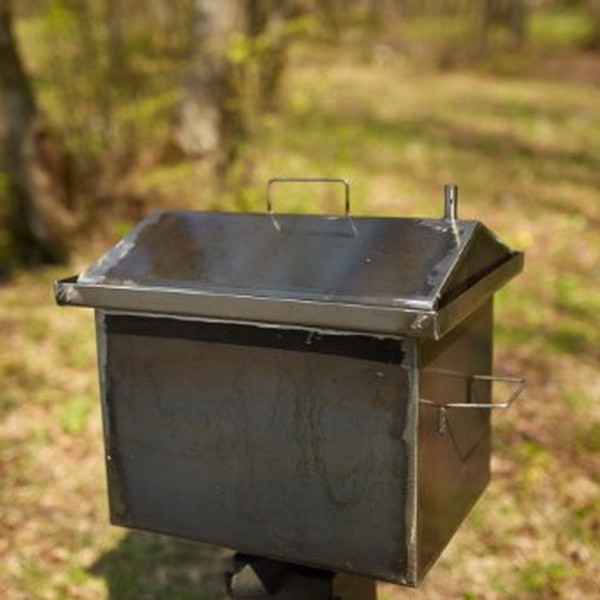 Коптильня Большая, с Гидрозатвором Двухъярусная, Тол. 2,0мм ...