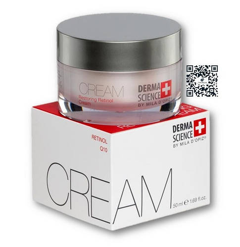 Купить Крем для лица Mila D`Opiz c ретинолом Q10 Вивасан Retinol Day ...