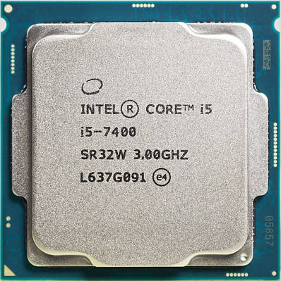 Процесор Intel Core i5 7400 LGA 1151v1 (BX80677I57400) Б/В, ціна: 1083 ...