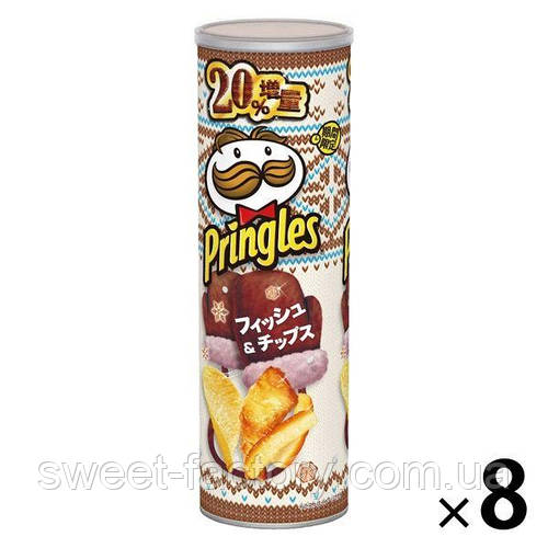 Купить Чипсы Pringles Fish and Chips 132 g, цена 522 ₴ — Prom.ua (ID ...