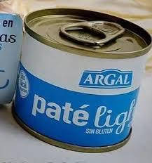 Паштет із свинячої печінки низькокалорійний без глютену Paté light Argal ,240 м (3 х 80 м ...