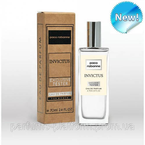 Купить Paco Rabanne Invictus 70 ML Духи мужские тестер, цена 133 ...