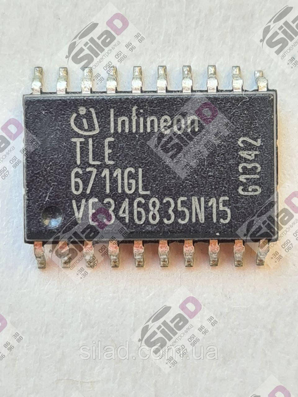 Мікросхема TLE6711GL Infineon корпус SOP20 (ID#1388973771), ціна: 380 ₴, купити на Prom.ua