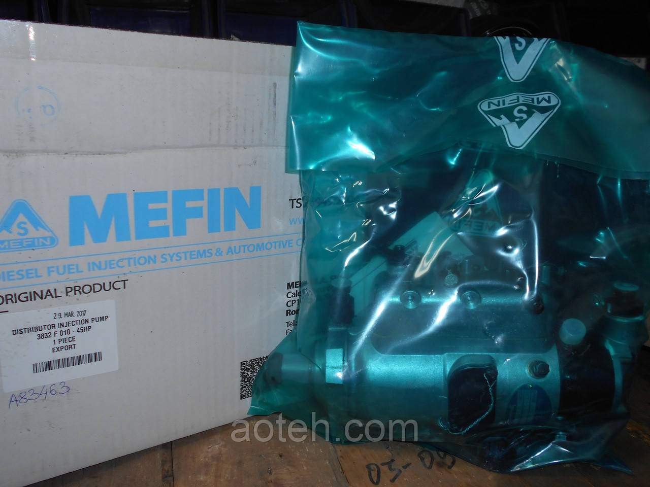 Насос ТНВД Mefin (Мефин) F010 для двигателя Д2500 по 30 957 ₴ с НДС ...