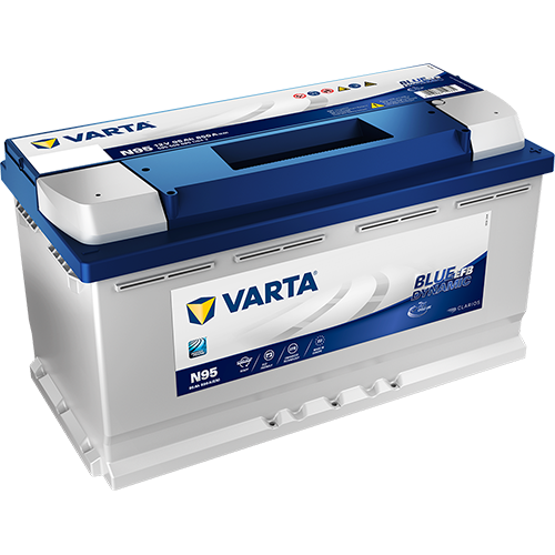 Аккумулятор 95Ah-12v VARTA BD N95 EFB (353х175х190),R,EN850 (ID ...