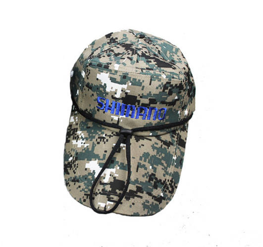 Купить Кепка рыболовная антимоскитная Shimano камуфляж, цена 430 ...