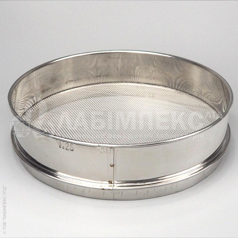 Сито лабораторное металлотканое СЛМ-200, Ø 20 см, обечайка 70 мм (ID ...